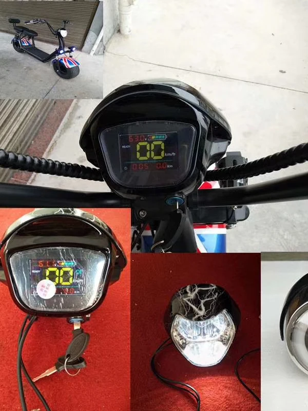 speedometer/battery indicator/48v60v colored display+frontlight ...