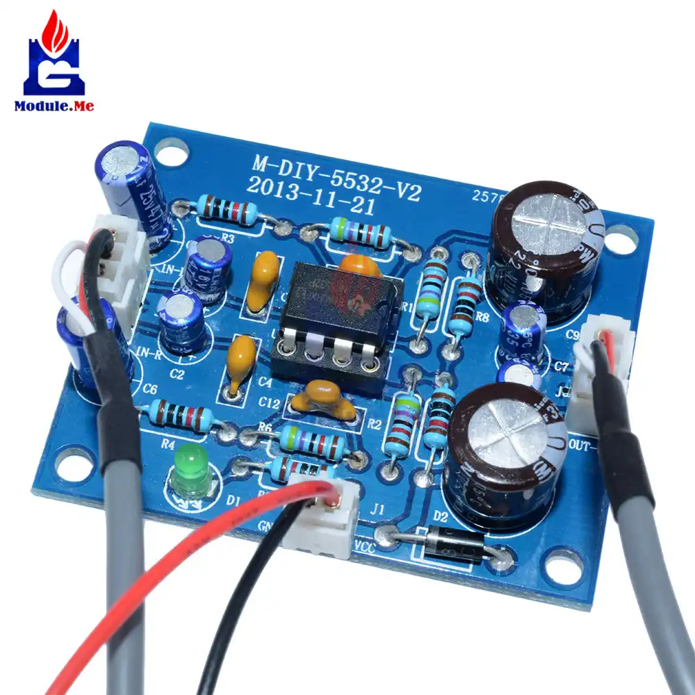 NE5532 OP AMP HIFI Preamplifier Signal Amplification Board Bluetooth ...