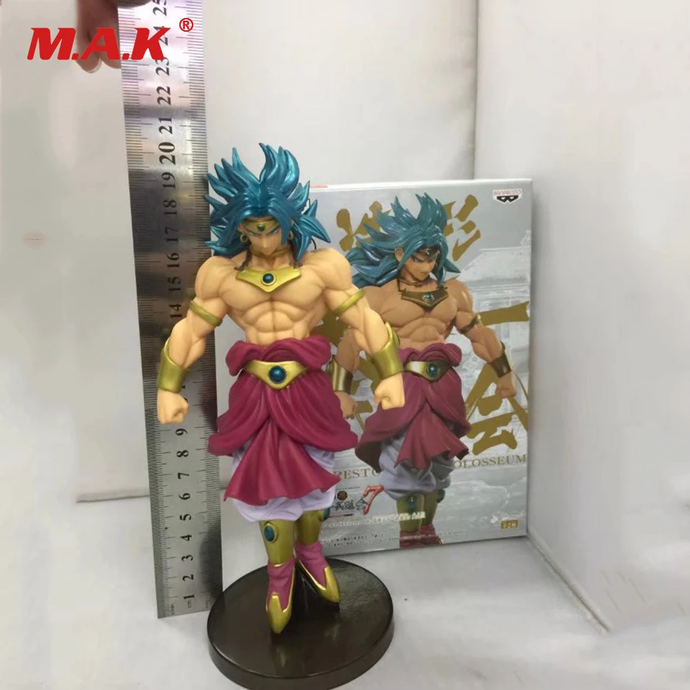 Kids Toys 20cm Dragon Ball Z Figures Budokan 7 Station Posture Broli ...