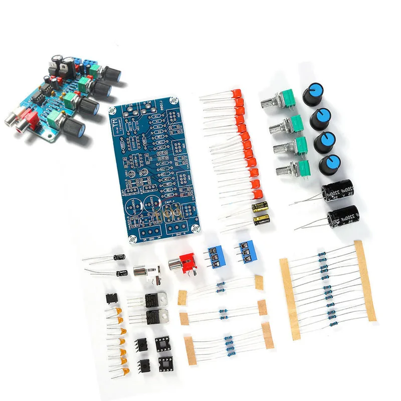 MP3 module NE5532 OP-AMP HIFI Amplifier Preamplifier Volume Tone EQ ...
