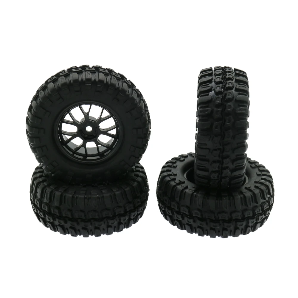 RCAWD 4PCS/Set Wheel Rim Tyre/tire Set Crawler 1:10 Square Tyre ...