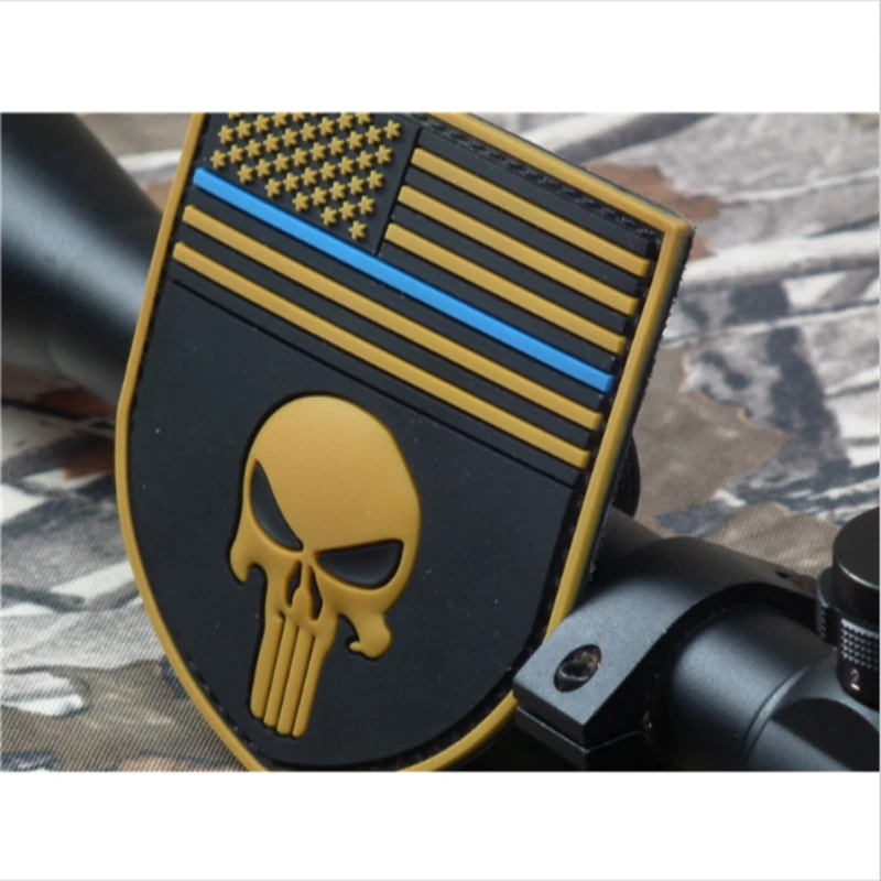 Multicam The thin blue line Devgru SealTeam Punisher american flag ...