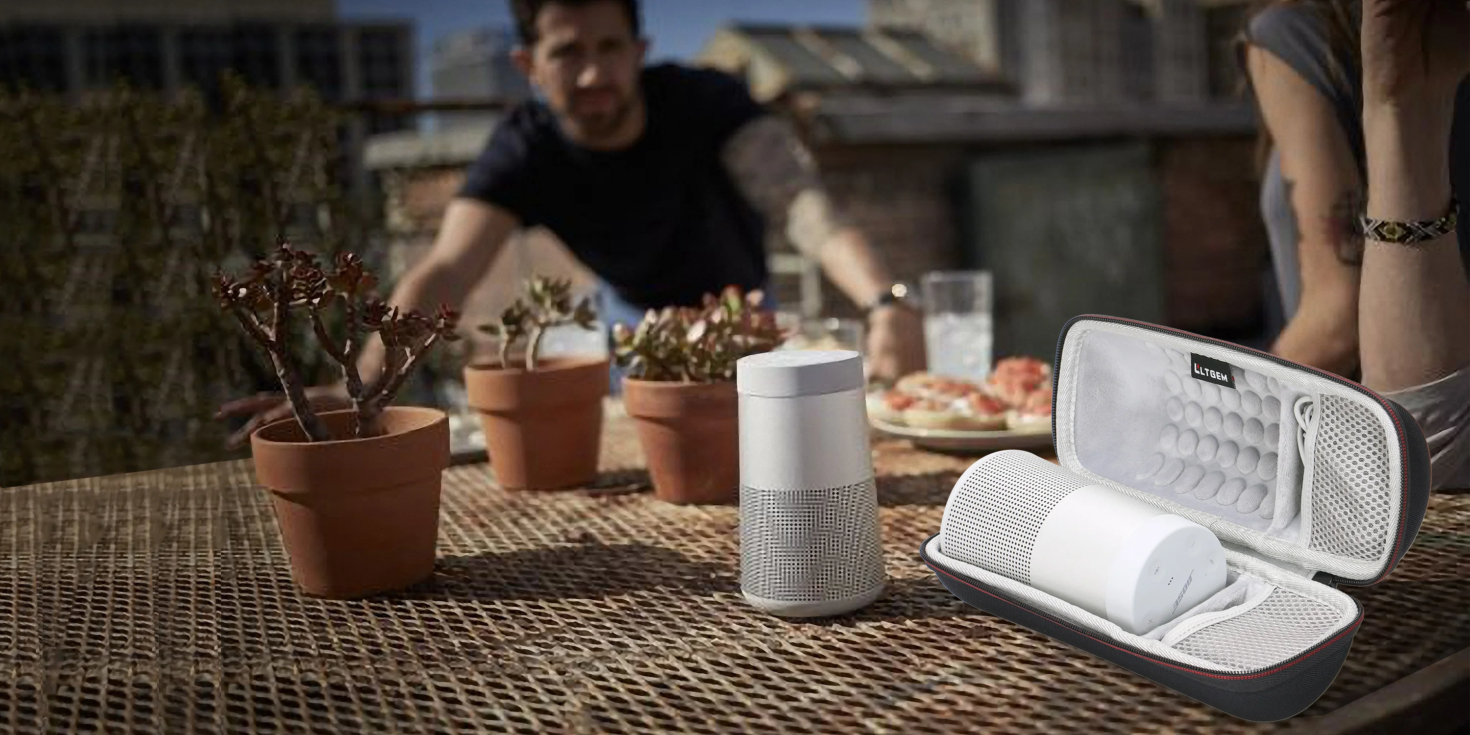 LTGEM EVA Hard Storage Travel Carrying Case for Bose SoundLink Revolve ...