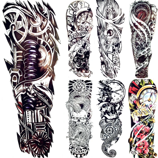 Cyborg Leg Tattoo Designs