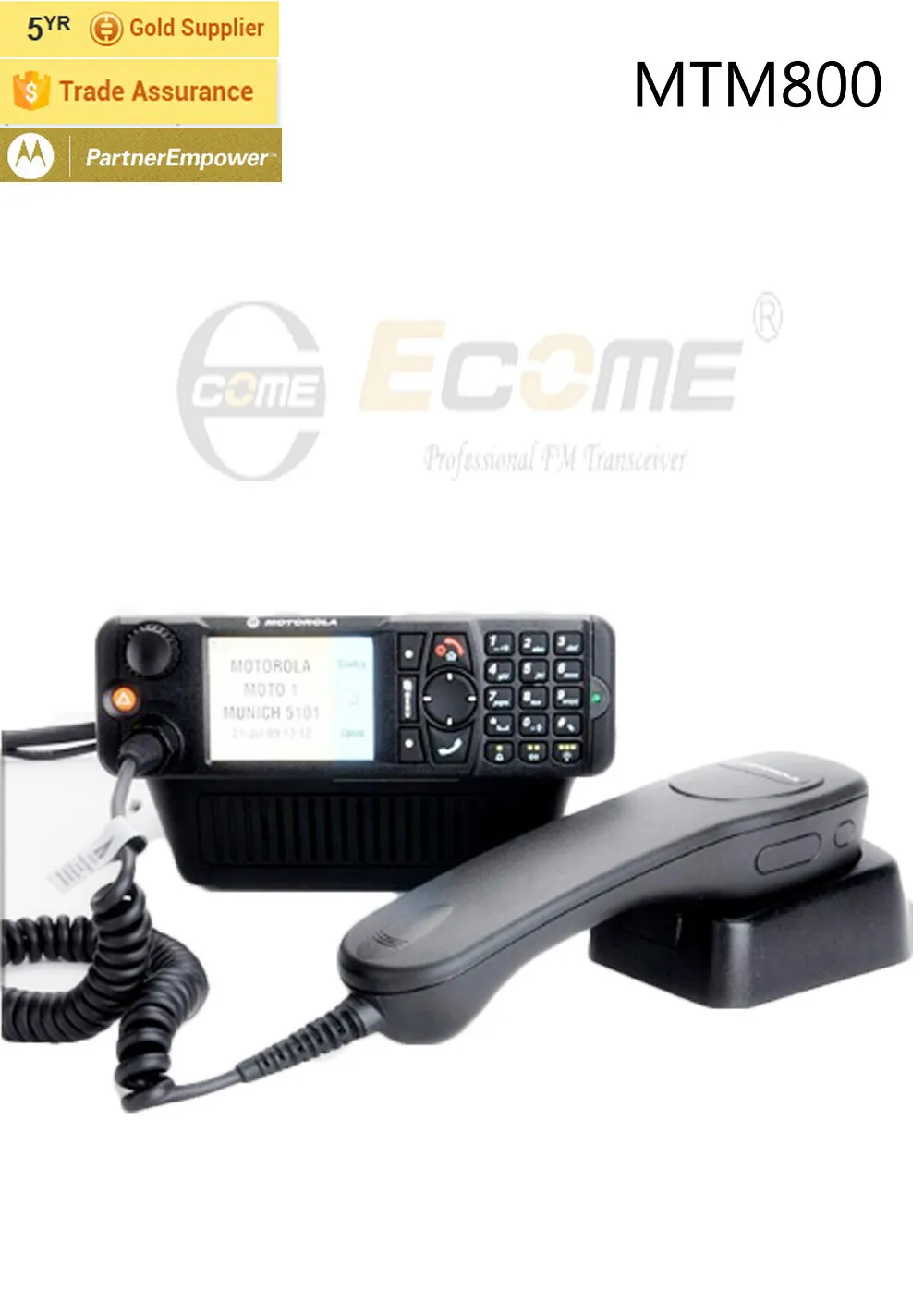 Aliexpress.com : Buy Motorola MTM800 Vehicle Radio IP45 Tetra Model ...