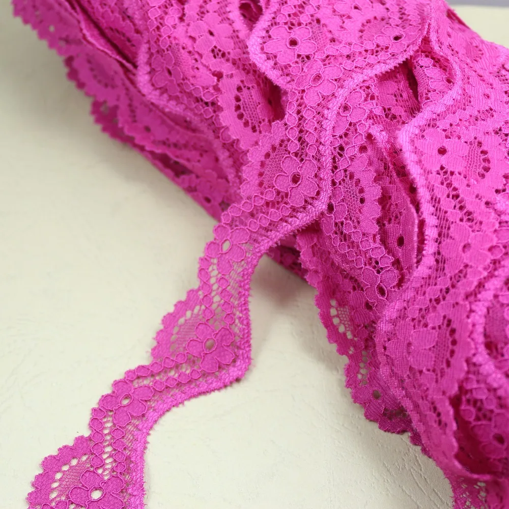 135 yards 35mm width Elastic Stretch Lace trim headband/garment/clothes ...