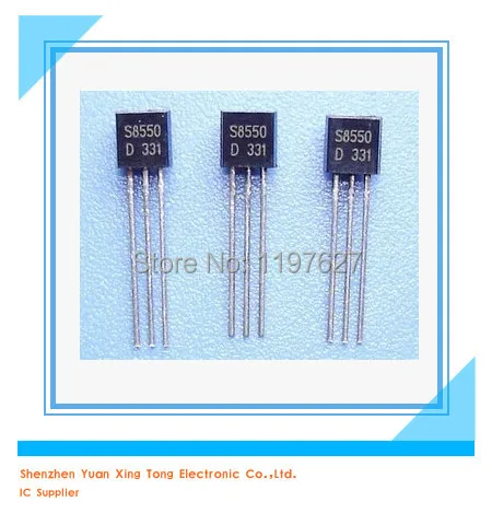100PCS/LOT S8550D S8550 TO 92 PNP Original Triode Transistor ...