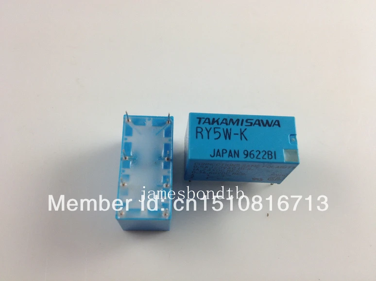 10pcs Ry5w-k Takamisawa 5v Dpdt Miniature Relay - Relays - AliExpress