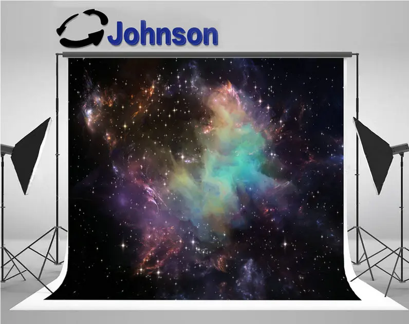 galaxy universe lights textures backdrop Vinyl cloth High quality ...