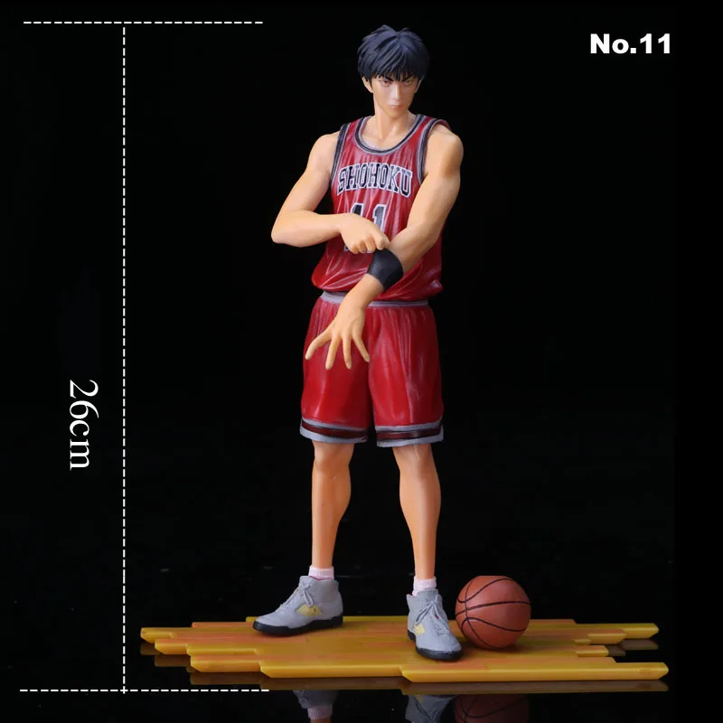 Good PVC Full Set Shohoku Slamdunk Anime Figure Miyagi Akagi Rukawa ...