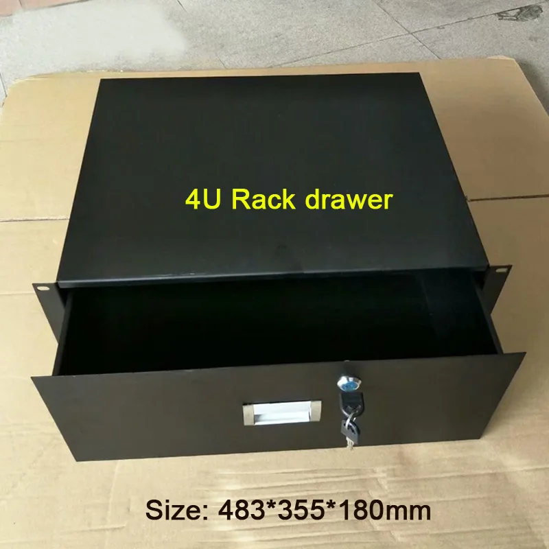 4u Standard Cabinet Drawer 19 Inch Racking Rack Drawers Flight Case ...