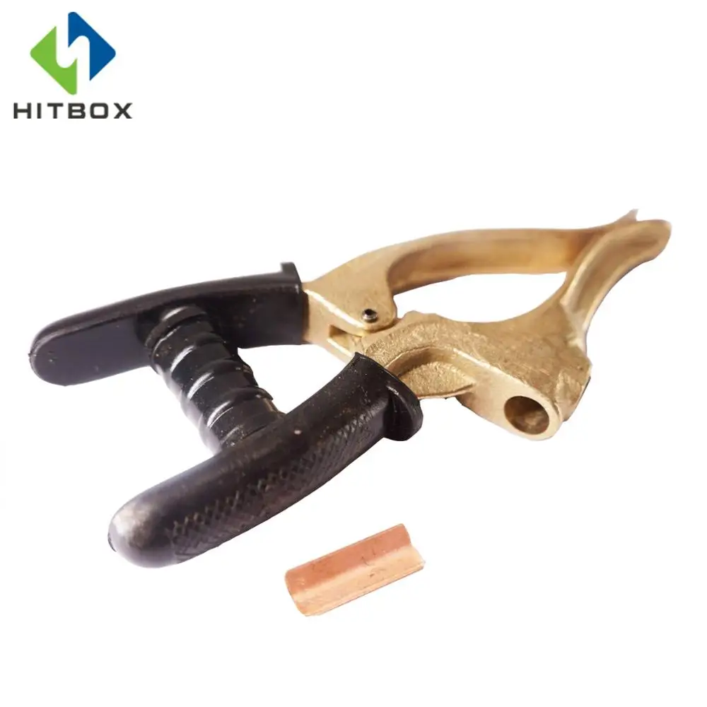 HITBOX Full Copper 400A Ground Earth Clamp For ARC MMA STICK Welding ...
