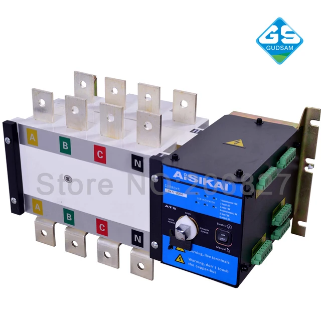 630A Three phase 4P genset automatic transfer switch (ATS 630A) -in Switches from Lights ...