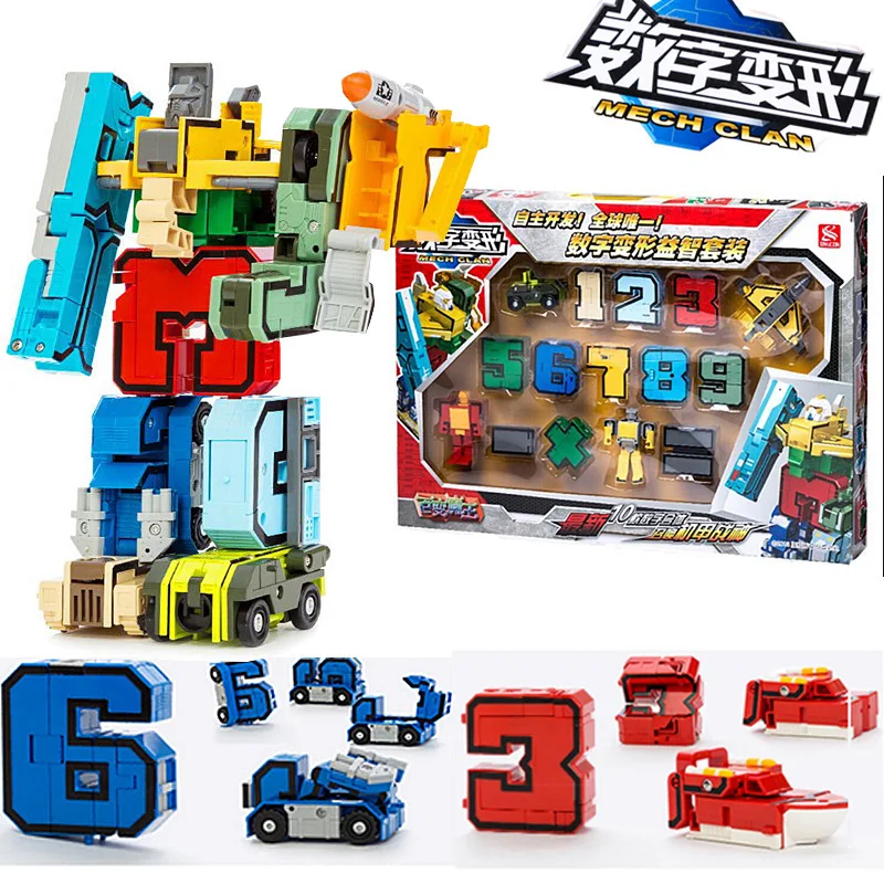 Creative Assembling Educational Articles Preschool Transform Number 