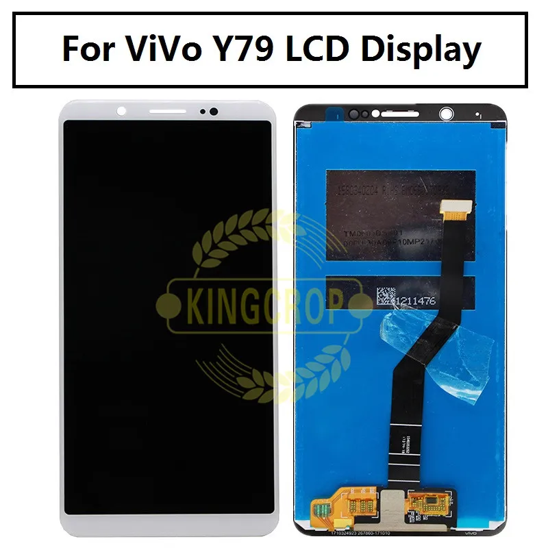 Vivo Y79A PD1708A Lcd 용 터치 스크린 디지타이저 어셈블리가있는 Vivo Y79 LCD 디스플레이 스크린 ...