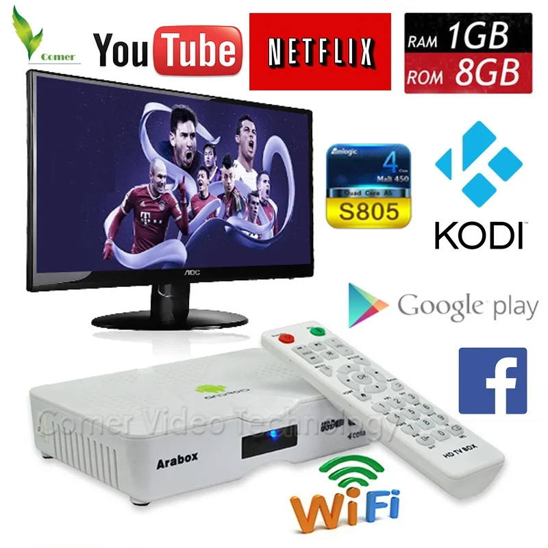 Best Arabic Iptv Box 430 Arabic Android TV Box one Year Free Watch ...