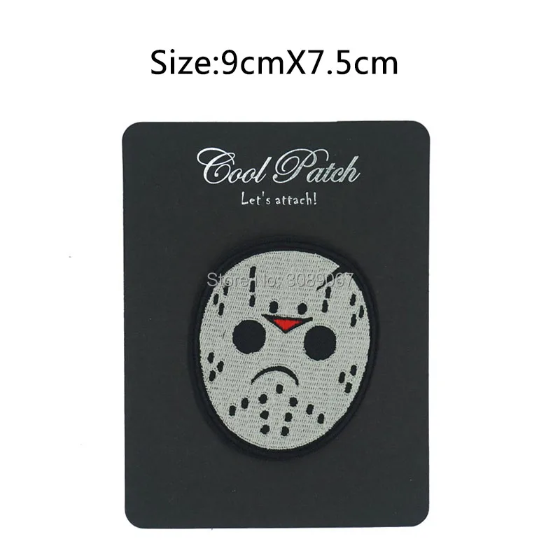 Chucky Stuff JASON VORHEES - Embroidered Iron On Patch - Friday The ...