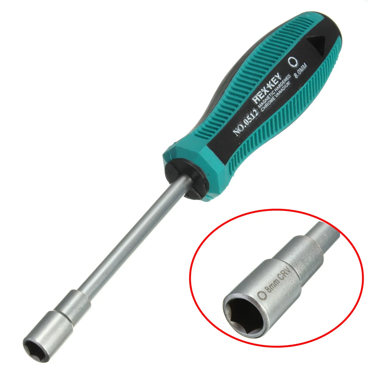 8mm CRV Chave De Soquete Conjunto Chave De Fenda PORCA De Metal Hex 8mm-crv-chave-de-soquete-conjunto-chave-de-fenda-porca-de-metal-hex
