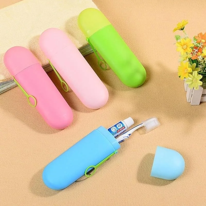 Cap Holder Dental Cream Portable Travel Toothbrush Household Storage Cap Holder Dental Cream Portable Travel Toothbrush Household Storage