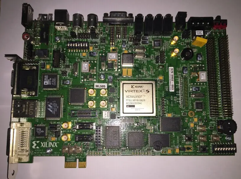 Xilinx Virtex 5 ML505 FPGA Evaluation Development Board|xilinx fpga ...