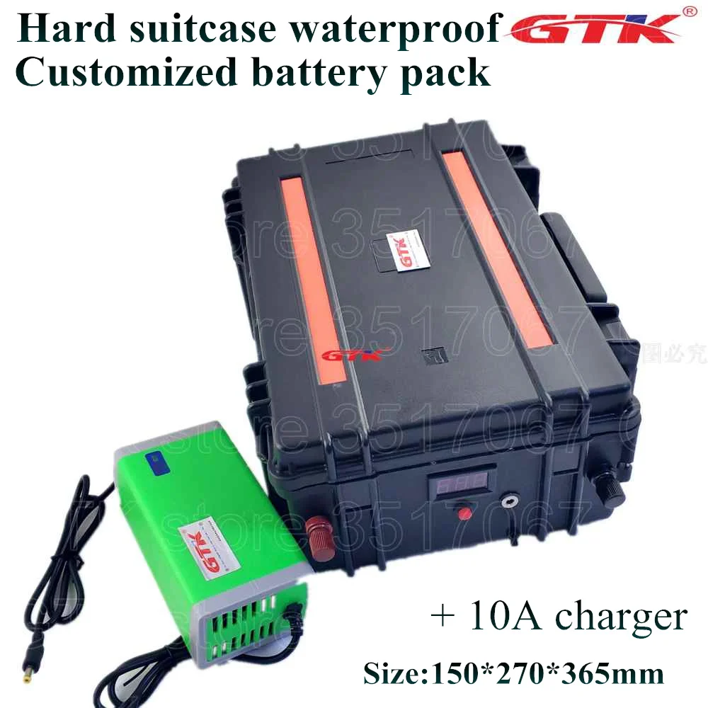 Suitcase-Lifepo4-8s-24v-50Ah-battery-pack-IP67-box-ABS-Not-lead-acid ...