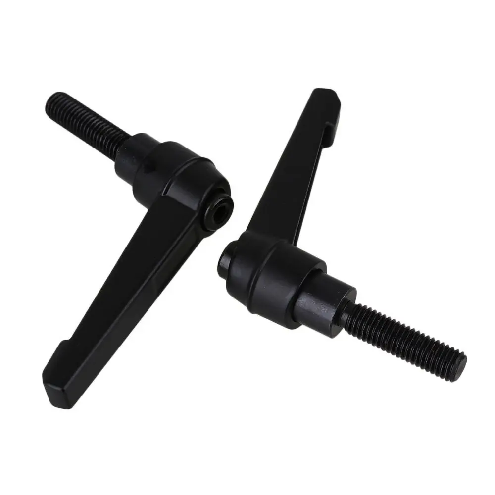 Black M8 Male Thread Machinery Adjustable Handles Thread 32mm Long ...
