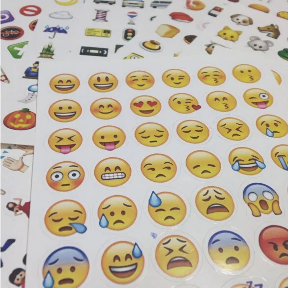 Купить Заготовки японских смайликов 912, 19 описание, съёмные наклейки ...