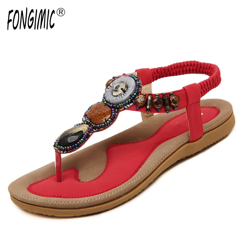 Summer Women Sandals Simple Comfortable Bohemia Beach Sandals Women ...