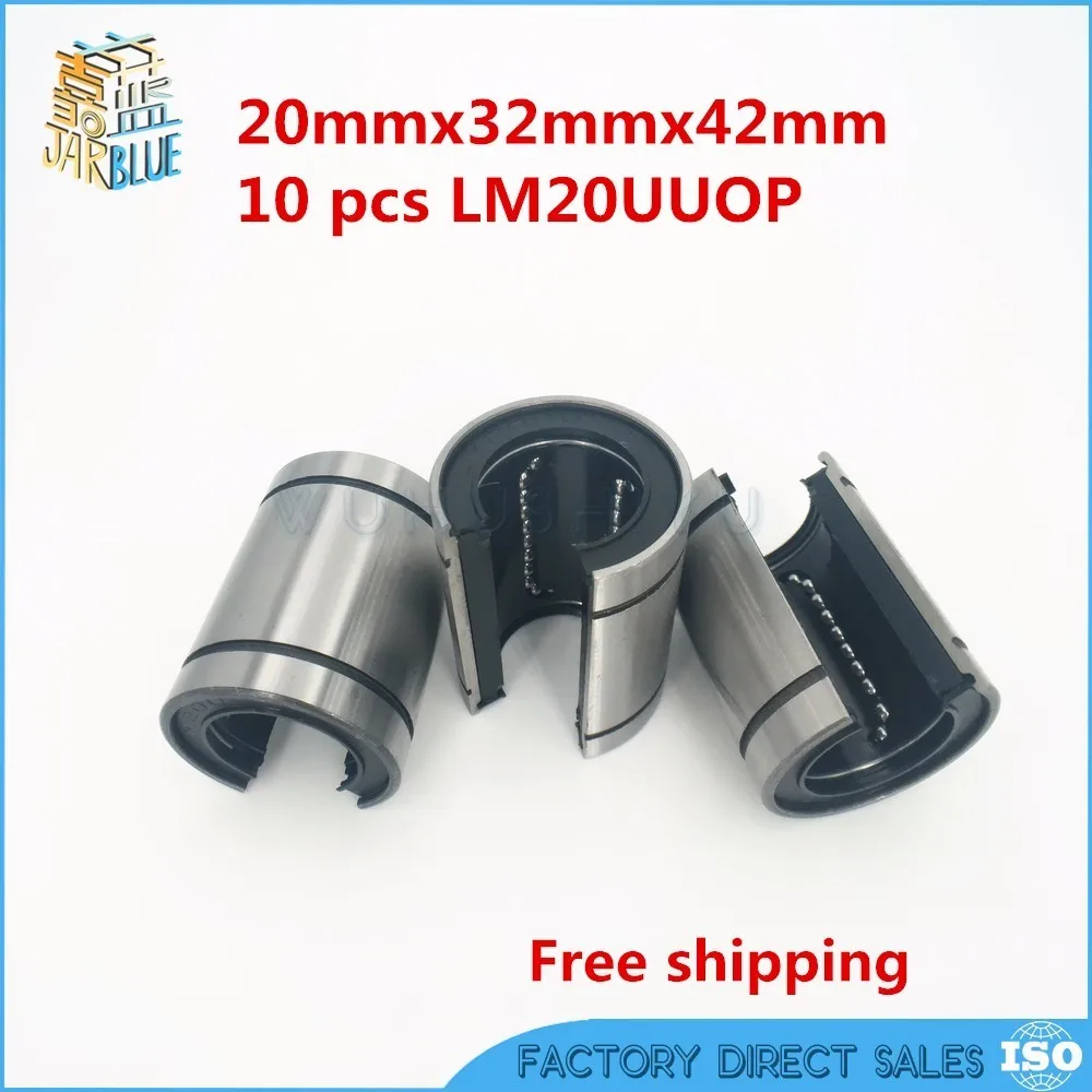 Rolamento de esferas linear 20x32x42mm lm20uop, rolamento de movimento ...