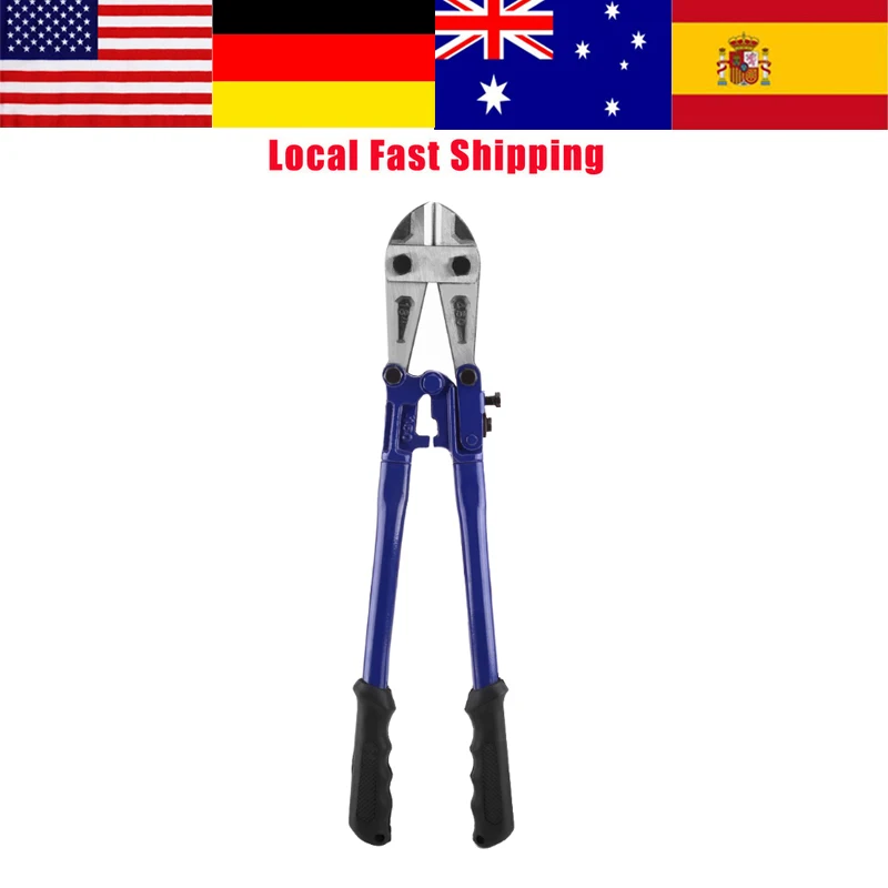 18/24in Heavy Duty Bolt Cutter Carbon Steel Nonslip Wire Cutting Plier ...