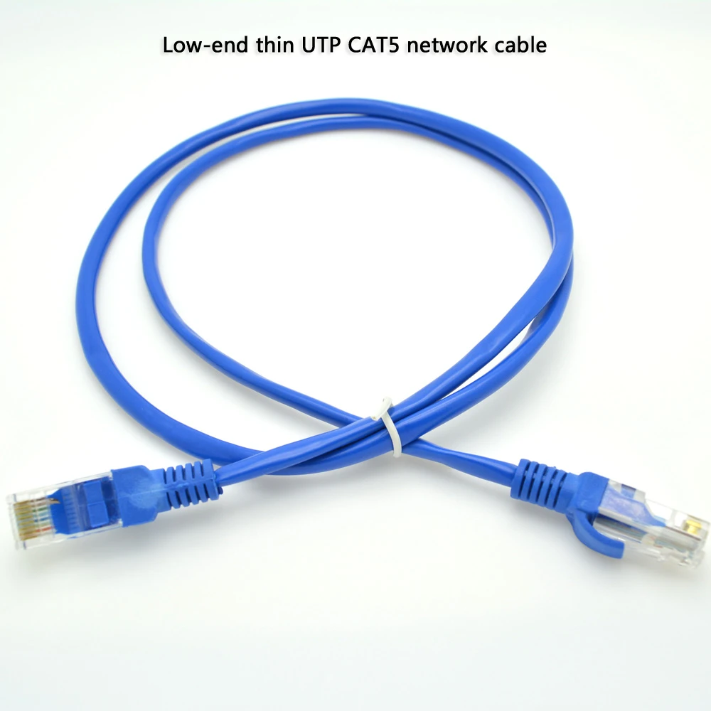 Low-end Thin Utp Cat5 Cable Rj45 Network Cable Ethernet Cable Aluminum ...