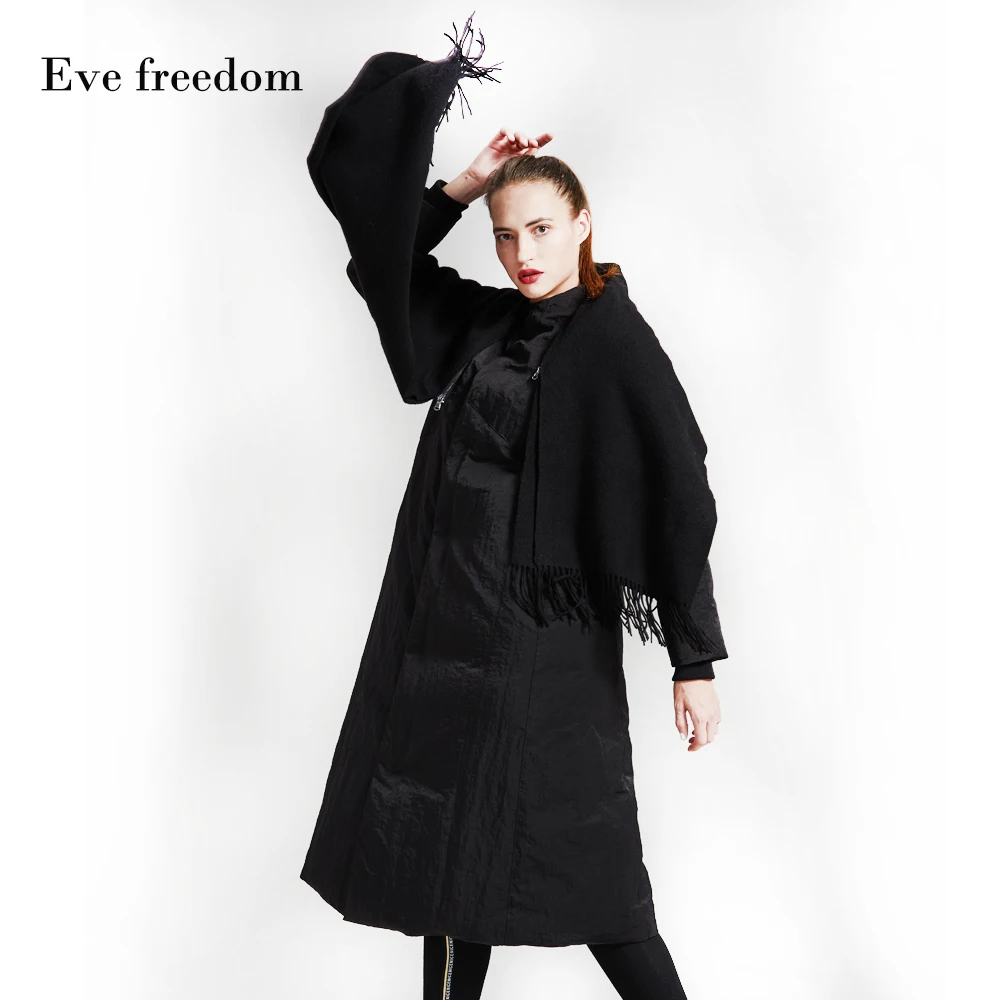 Winter-British-style-good-quality-95-real-duck-down-coat-female-over ...
