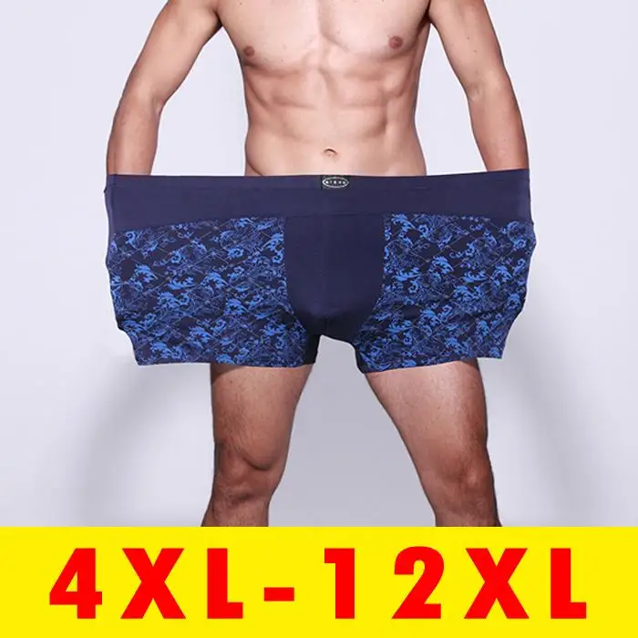 Free shipping Underwear Men XXXXL 5XL 6XL 7XL 8XL 9XL 10XL 11XL 12XL Size Men Boxer Underwear ...