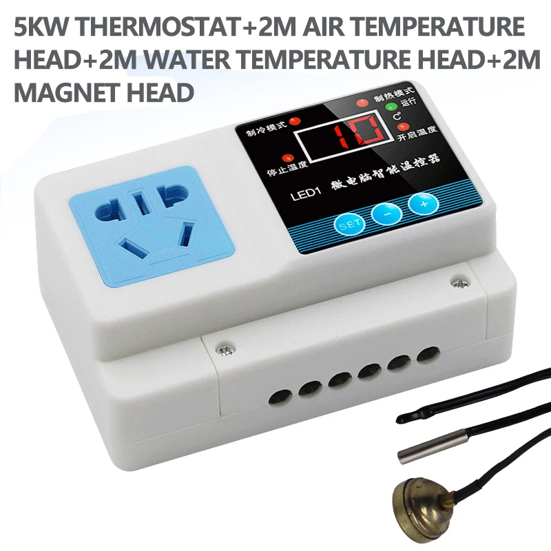 5KW Microcomputer thermostat digital intelligent temperature control ...