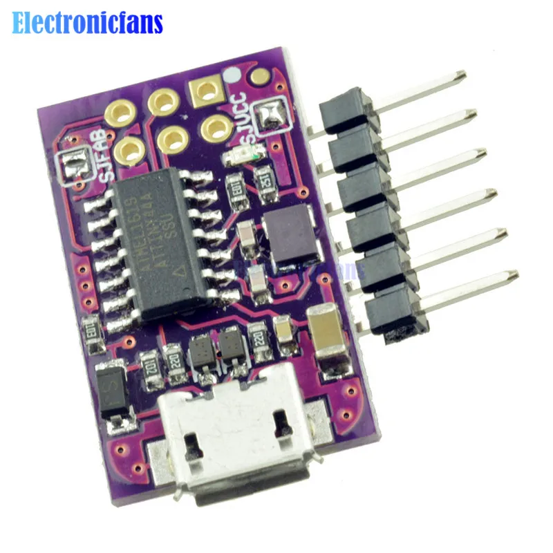 5v Micro Usb Tiny Avr Isp Attiny44 Usbtinyisp Programmer Compatible Usbtinyisp For Arduino Ide