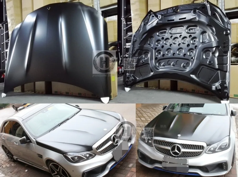 Benz-W212-facelift-E180-E200-E260-E300-E400-E63-AM-GT-style-aluminum ...