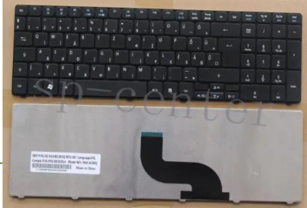 keyboard for Acer Aspire 7535 7540 7551 7552 7560 7735 7736 7738 7739 ...
