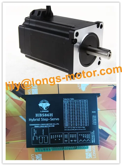 Nema 34 Hybrid Closed Loop Stepper Motor Drive Controller Hbs86h