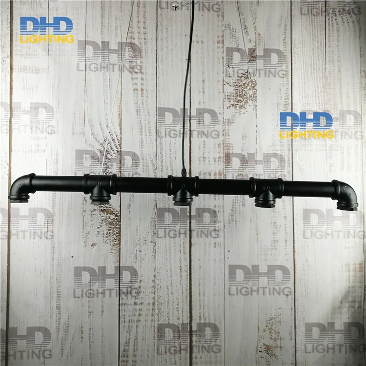 Free shipping to Europe ceiling lighting 5 heads 900mm length iron ...