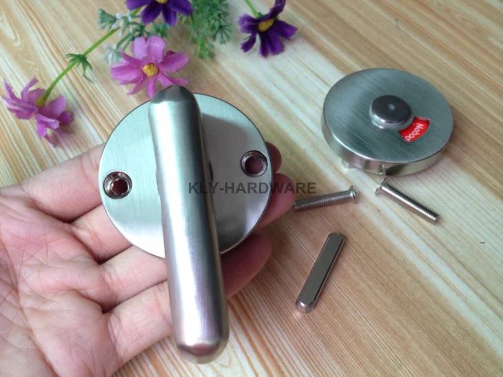 Bathroom door lock,Toilet door lock,Cubicle Vacant Engaged Indicator ...