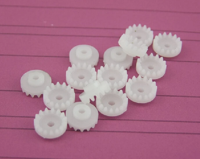 10 Pcs/lot C152a Mini Plastic Crown Gear Model Diy Toys Robot Parts ...