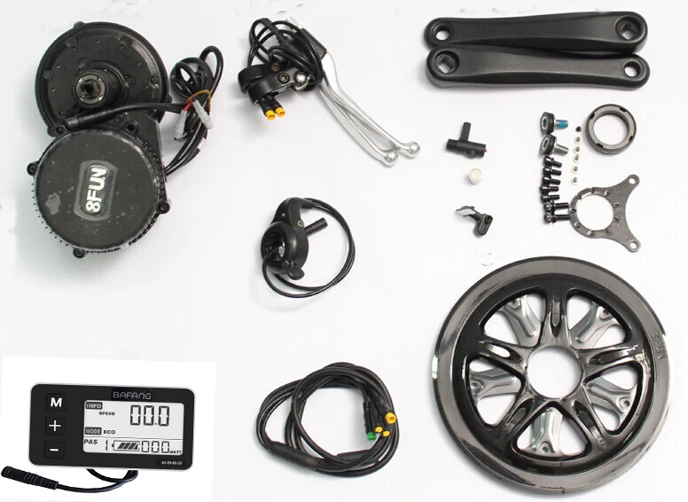 Bafang BBSHD 48V 1000W Ebike Electric bicycle Motor 8fun mid drive ...