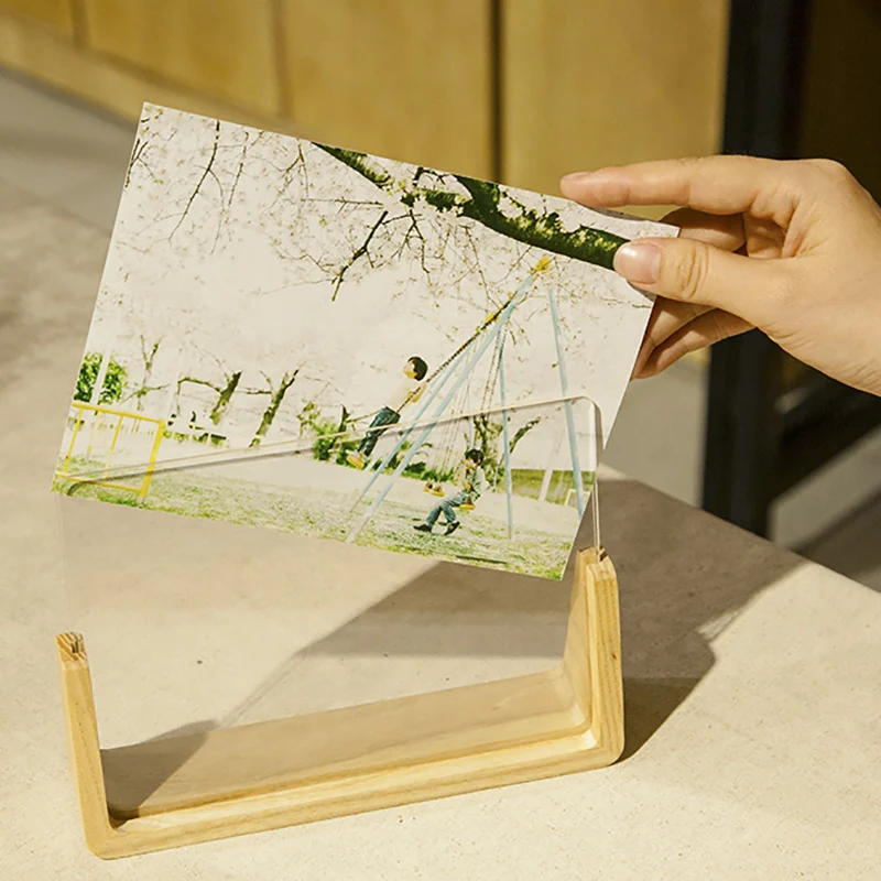 Acrylic Wood Table Photo Frame|table photo frame|photo framephoto frame ...