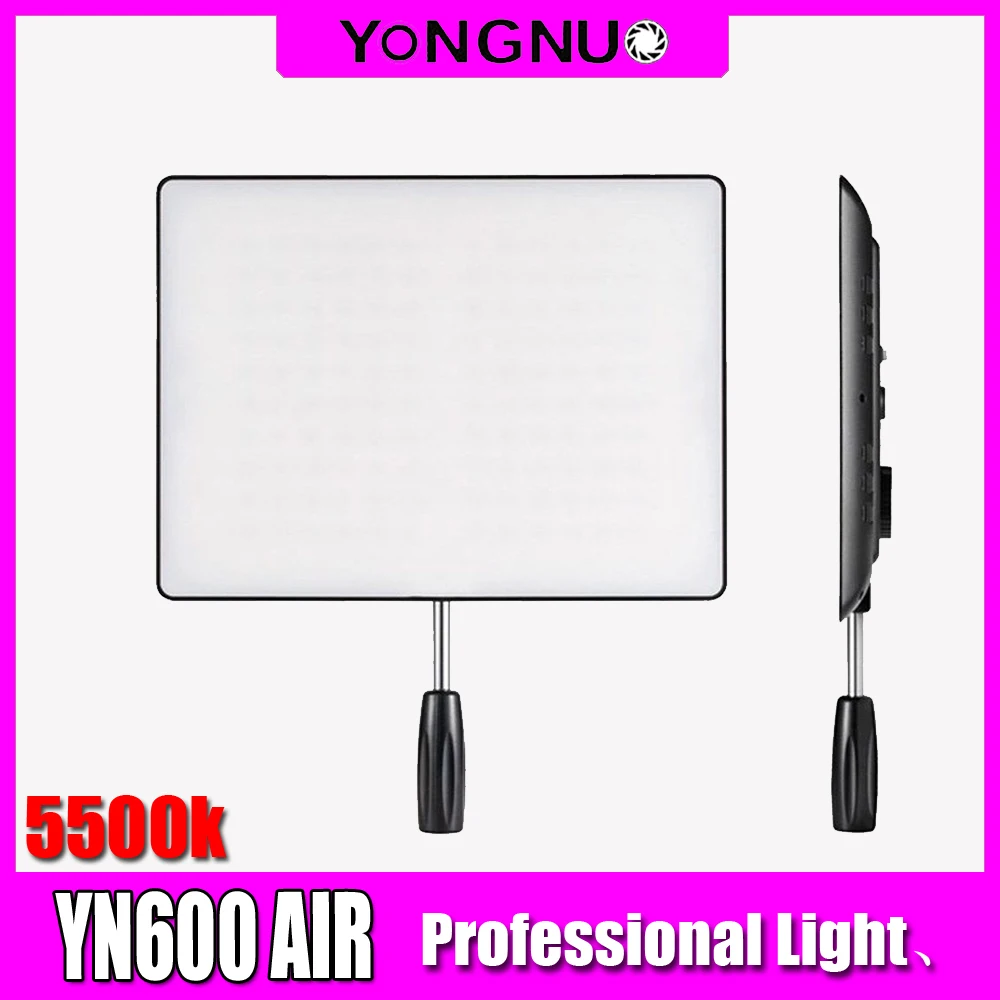 YONGNUO YN600AIR LED Video Light Bicolor YN600 Air LED Panel Lights ...
