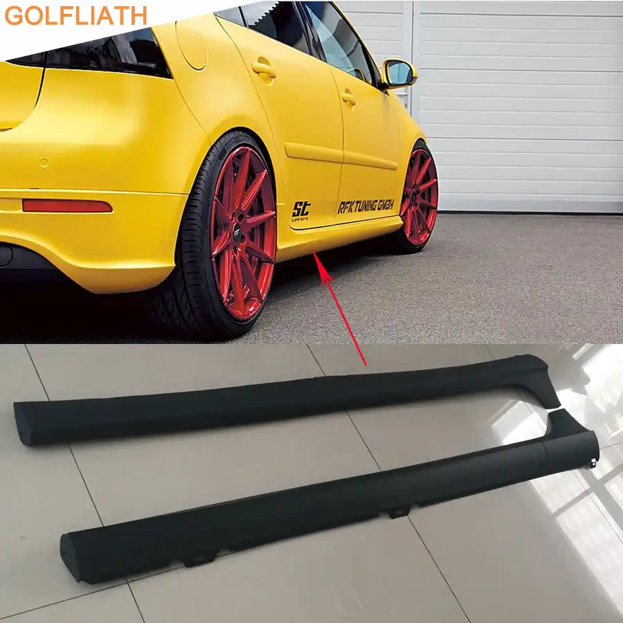 Car Rear Bumper Lip Diffuser For Volkswagen VW Golf V 5 MK5 R32 ...