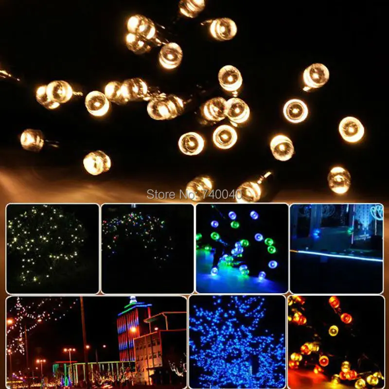 Battery Operated Portable Outdoor Indoor Fairy String Lights Flashing 8 ...