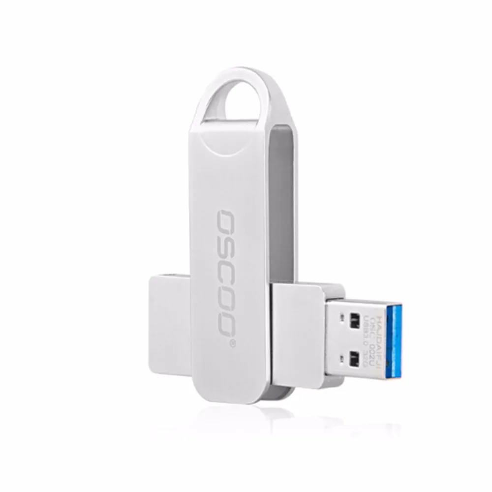 OSCOO USB 2.0 Flash Drive Disk 4GB 8GB 16GB USB 2.0 Metal External ...