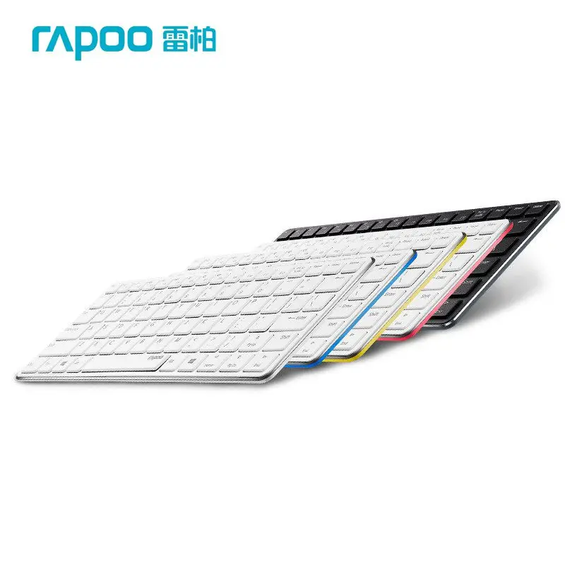 Original-Rapoo-E6350-Bluetooth-Wireless-Keyboard-Ultra-Slim-Metal-for ...