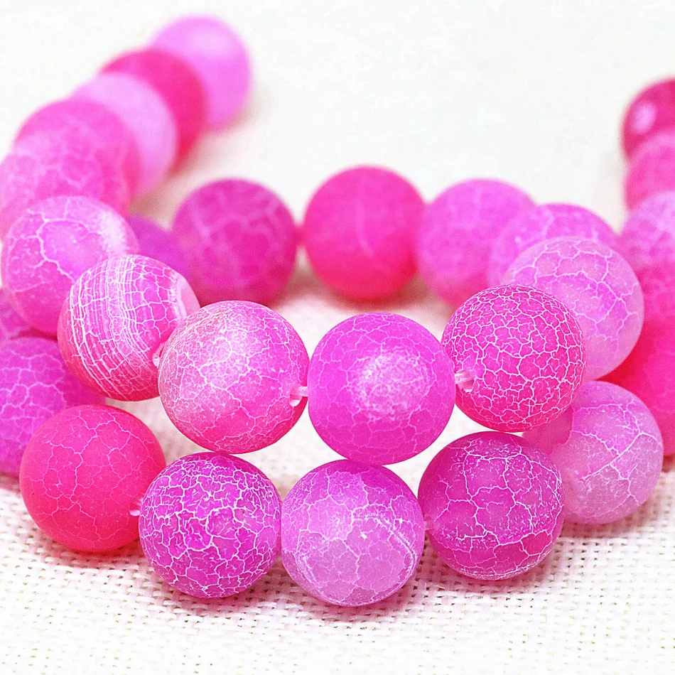 Romántica rosa roja Natural burled cornalina piedra Onyx Agat cuentas ...