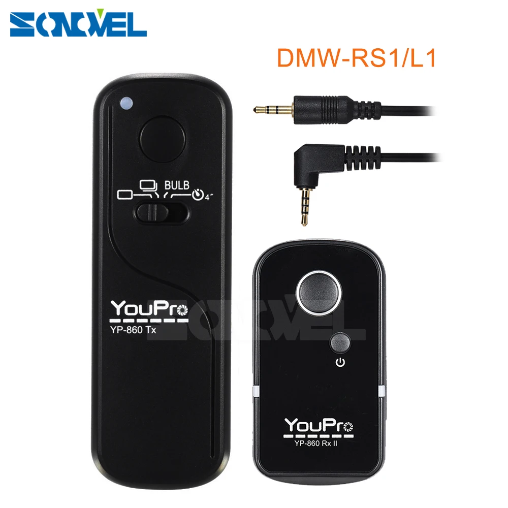 Controle Remoto sem fio Do Obturador DMW RS1/L1 Para Panasonic DC G9 ...